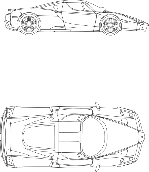 Ferrari Clip Art at Clker.com - vector clip art online, royalty free ...