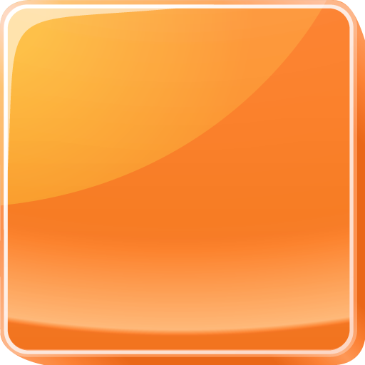 Orange Button | Free Images at Clker.com - vector clip art online ...