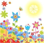 Colorful Greeting Card | Free Images at Clker.com - vector clip art ...