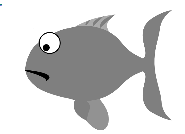 Sad Fish Cartoon