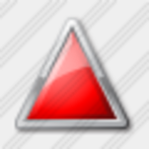 Icon Triangle Red 2 | Free Images at Clker.com - vector clip art online ...