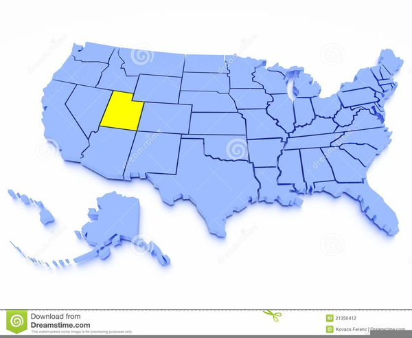 Clipart Of Utah Map | Free Images at Clker.com - vector clip art online ...