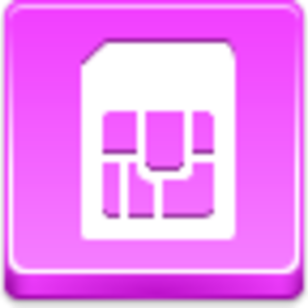 Free Pink Button Sim Card | Free Images at Clker.com - vector clip art ...