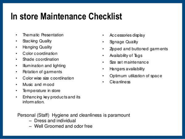 Retail Merchandising Checklist | Free Images at Clker.com - vector clip ...