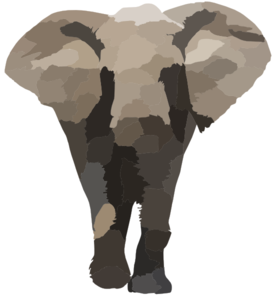 Elephant Clip Art at Clker.com - vector clip art online, royalty free ...