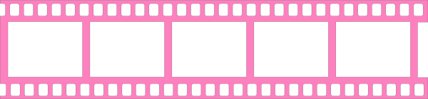 Pink Film Strip Clip Art at Clker.com - vector clip art online, royalty ...