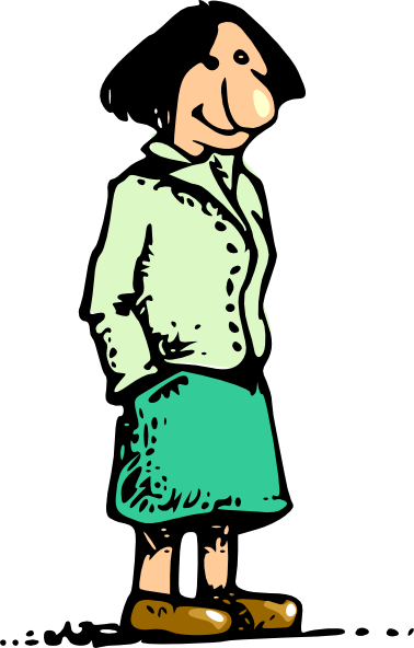 Senyora Clip Art at Clker.com - vector clip art online, royalty free ...