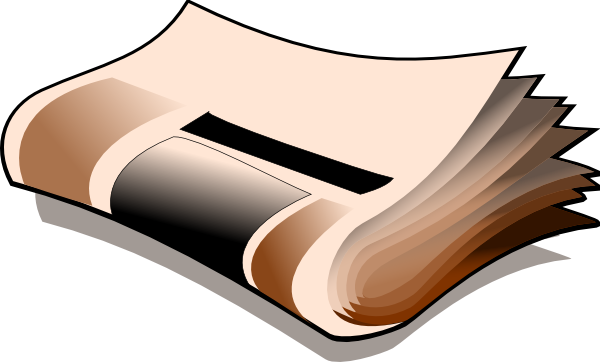 Blank Newspaper Clip Art at Clker.com - vector clip art online, royalty ... Blank Newspaper Clip Art at Clker.com - vector clip art online, royalty ...