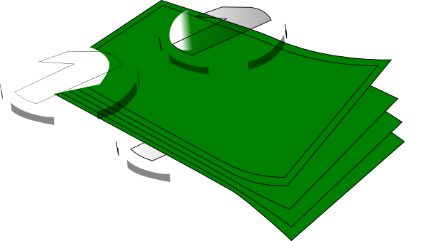 Bills-coins Clip Art at Clker.com - vector clip art online, royalty ...