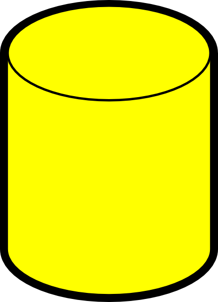 Database Shape Clip Art at Clker.com - vector clip art online, royalty ...