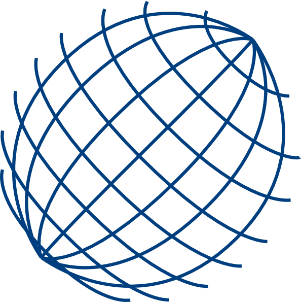 Big Blue Wire Globe Clip Art at Clker.com - vector clip art online ...