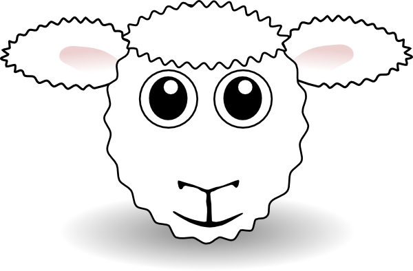 Sheep Face Clip Art At Clker Vector Clip Art Online Royalty Free 