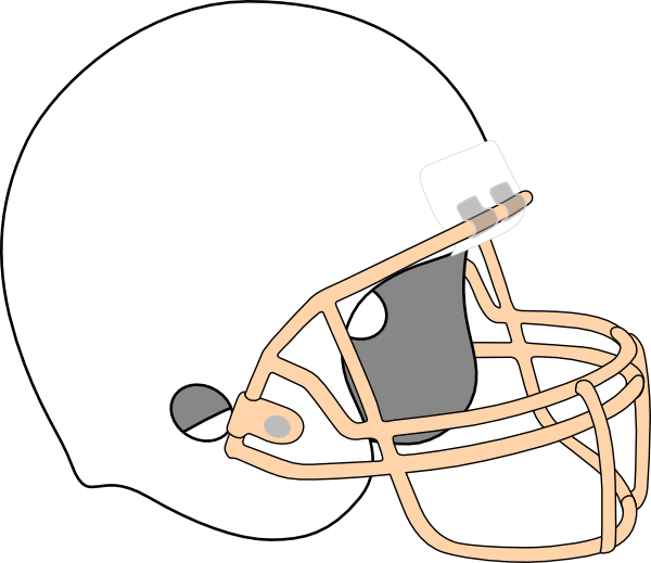 Football Helmet 2 Clip Art at Clker.com - vector clip art online ...